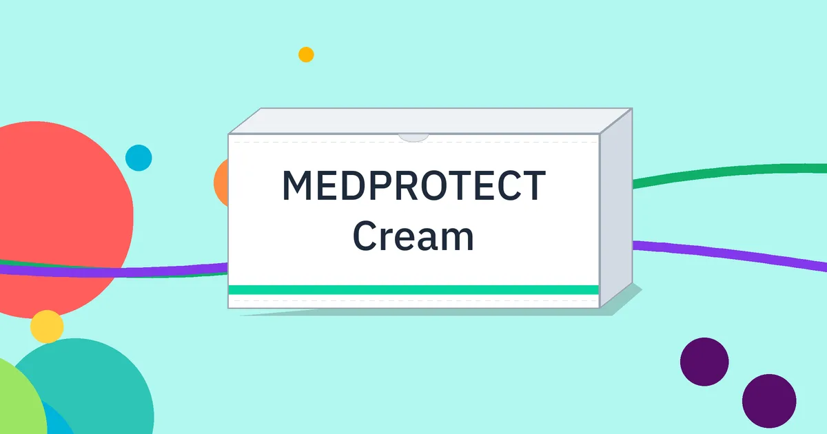 Symbolbild: Packung mit der Aufschrift MEDPROTECT Cream (PZN 20740940) – Verfügbarkeit und Bezug in Apotheken in Frankfurt am Main