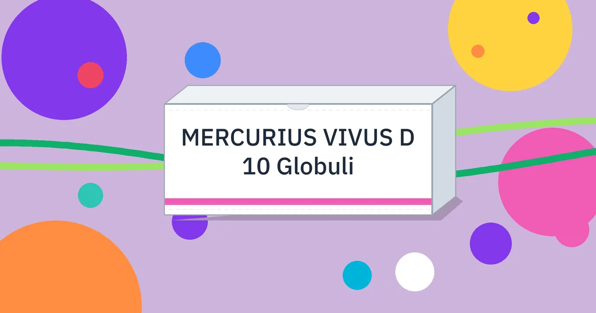 Symbolbild: Packung mit der Aufschrift MERCURIUS VIVUS D 10 Globuli (PZN 04227611) – Verfügbarkeit und Bezug in Apotheken in Frankfurt am Main