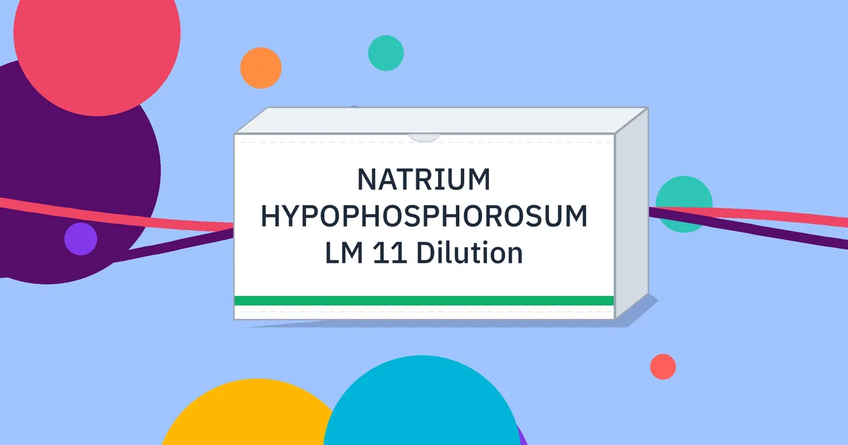 Symbolbild: Packung mit der Aufschrift NATRIUM HYPOPHOSPHOROSUM LM 11 Dilution (PZN 12963407) – Verfügbarkeit und Bezug in Apotheken in Frankfurt am Main