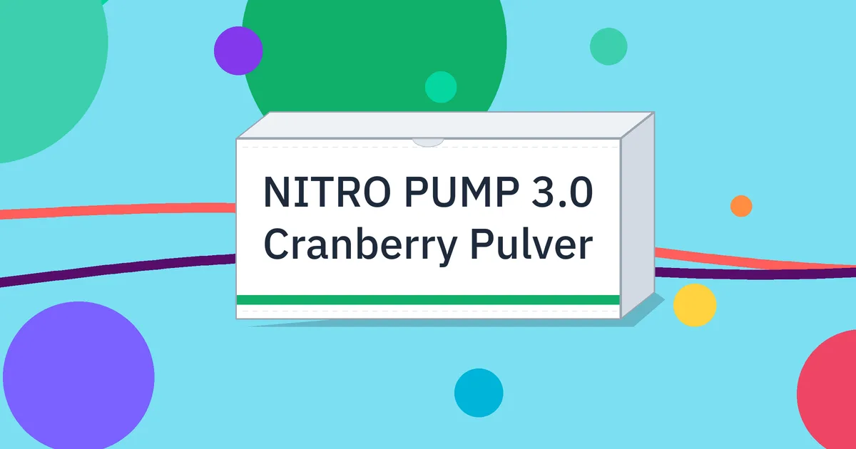 Symbolbild: Packung mit der Aufschrift NITRO PUMP 3.0 Cranberry Pulver (PZN 12569202) – Verfügbarkeit und Bezug in Apotheken in Frankfurt am Main