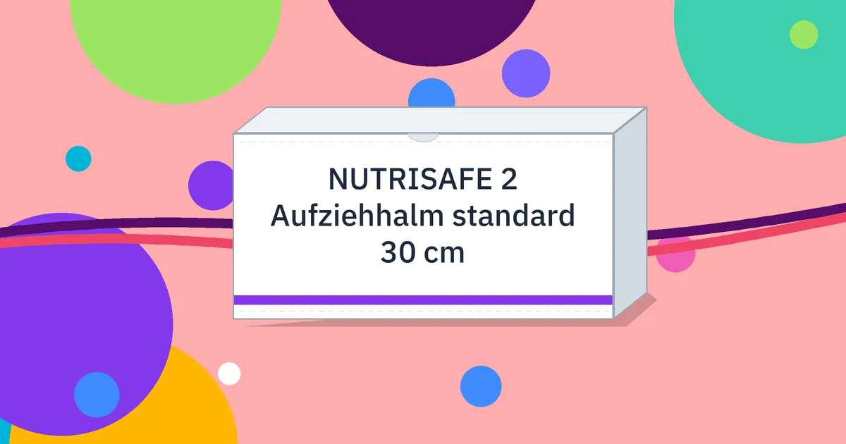 Symbolbild: Packung mit der Aufschrift NUTRISAFE 2 Aufziehhalm standard 30 cm (PZN 09527269) – Verfügbarkeit und Bezug in Apotheken in Frankfurt am Main