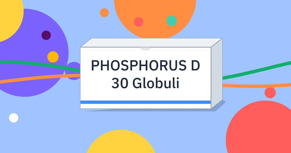 Symbolbild: Packung mit der Aufschrift PHOSPHORUS D 30 Globuli (PZN 08787034) – Verfügbarkeit und Bezug in Apotheken in Frankfurt am Main