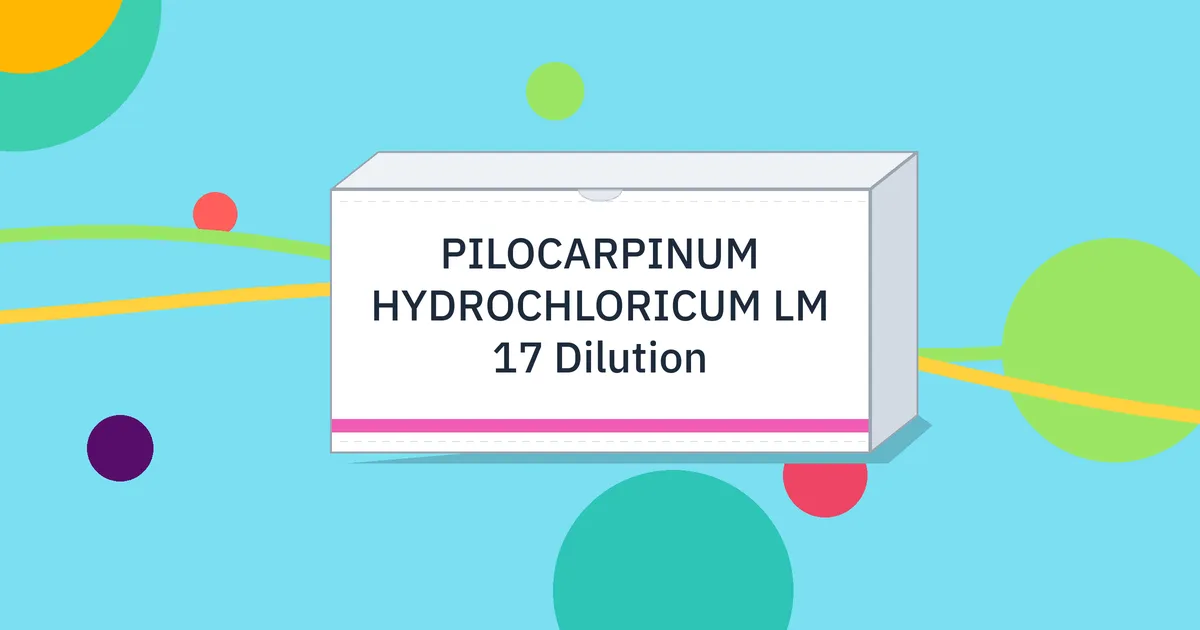 Symbolbild: Packung mit der Aufschrift PILOCARPINUM HYDROCHLORICUM LM 17 Dilution (PZN 13642119) – Verfügbarkeit und Bezug in Apotheken in Frankfurt am Main
