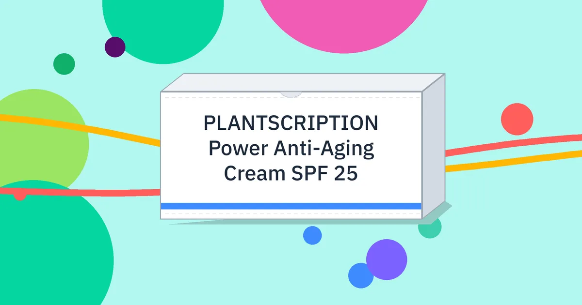 Symbolbild: Packung mit der Aufschrift PLANTSCRIPTION Power Anti-Aging Cream SPF 25 (PZN 18863167) – Verfügbarkeit und Bezug in Apotheken in Frankfurt am Main