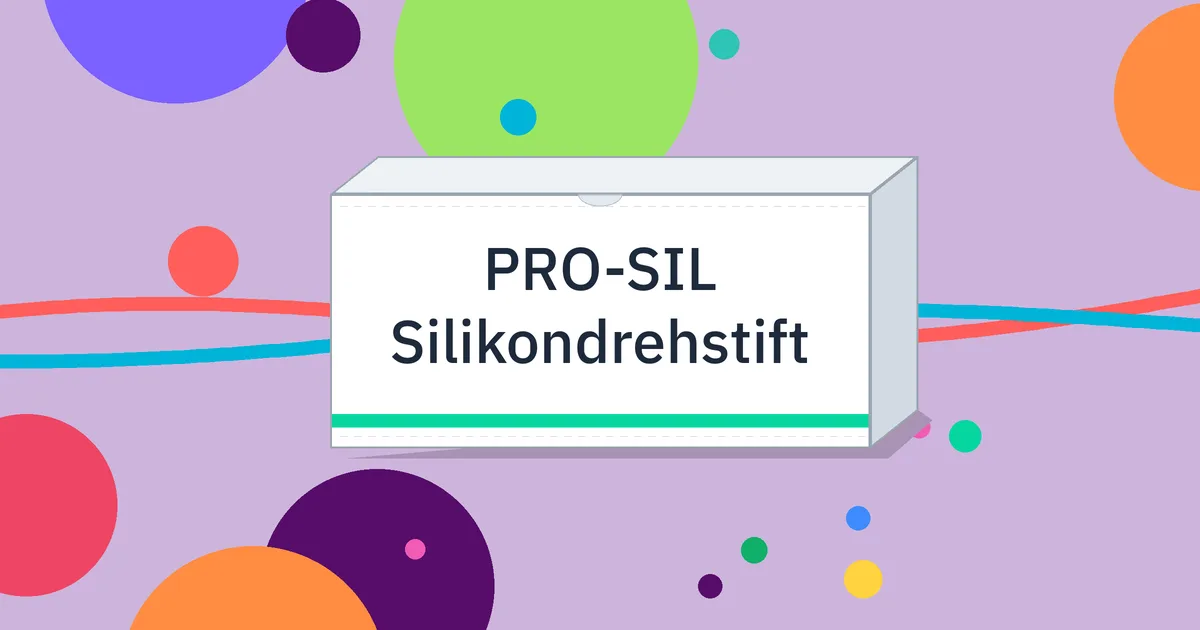 Symbolbild: Packung mit der Aufschrift PRO-SIL Silikondrehstift (PZN 06708444) – Verfügbarkeit und Bezug in Apotheken in Frankfurt am Main