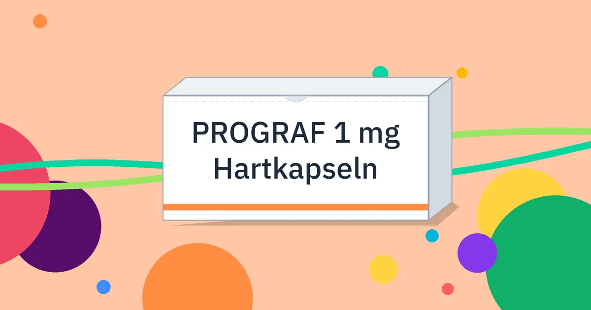 Symbolbild: Packung mit der Aufschrift PROGRAF 1 mg Hartkapseln (PZN 12802348) – Verfügbarkeit und Bezug in Apotheken in Frankfurt am Main