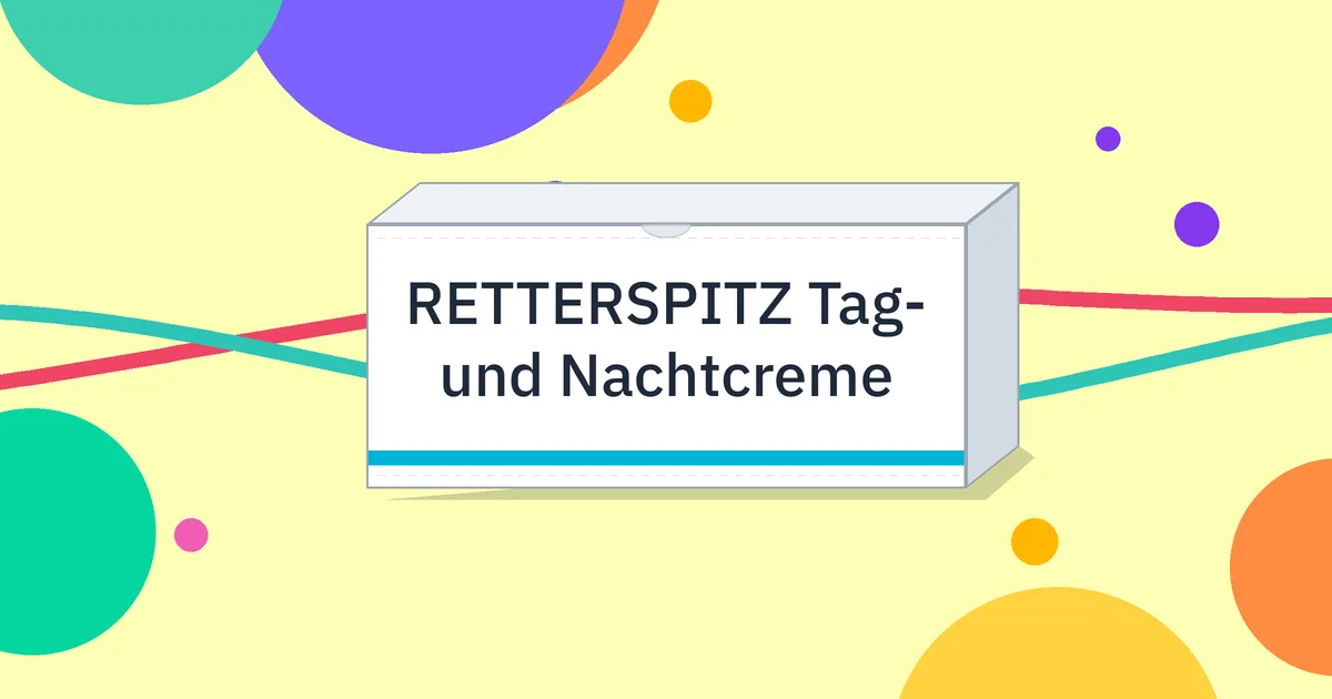 Symbolbild: Packung mit der Aufschrift RETTERSPITZ Tag- und Nachtcreme (PZN 09702910) – Verfügbarkeit und Bezug in Apotheken in Frankfurt am Main