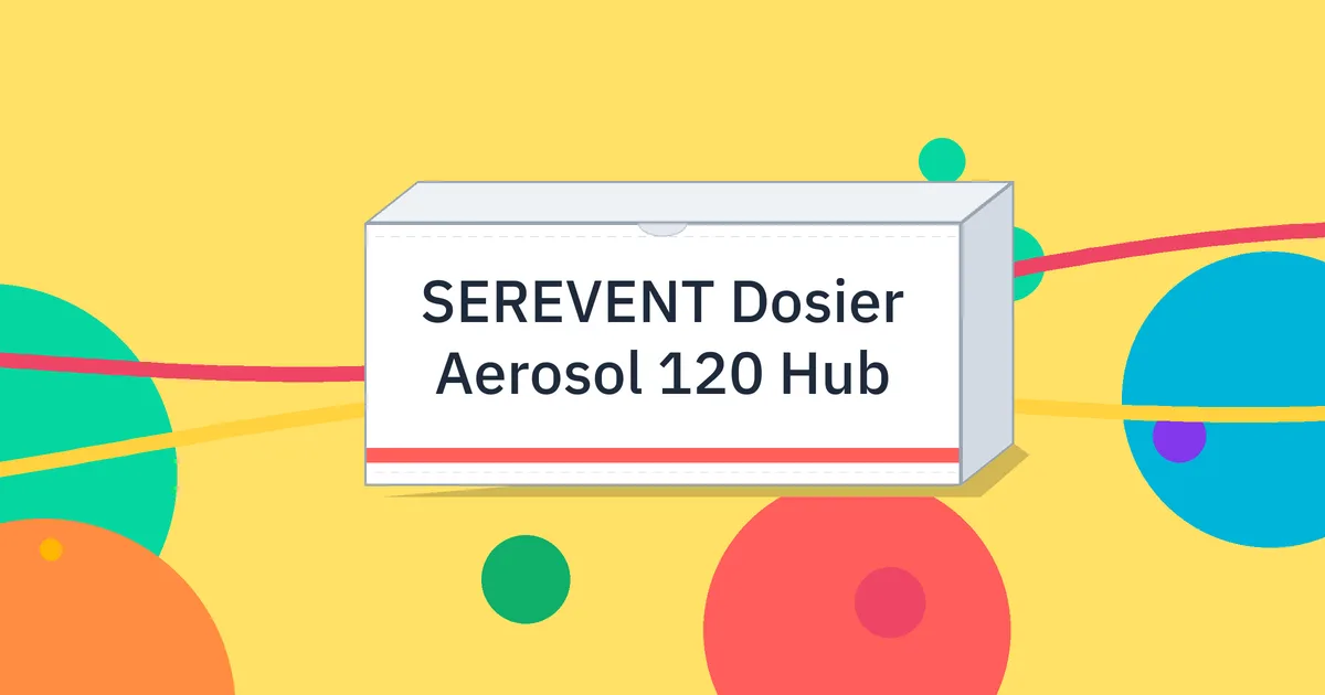 Symbolbild: Packung mit der Aufschrift SEREVENT Dosier Aerosol 120 Hub (PZN 17537454) – Verfügbarkeit und Bezug in Apotheken in Frankfurt am Main