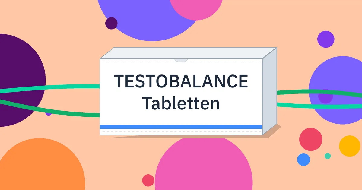 Symbolbild: Packung mit der Aufschrift TESTOBALANCE Tabletten (PZN 19810463) – Verfügbarkeit und Bezug in Apotheken in Frankfurt am Main