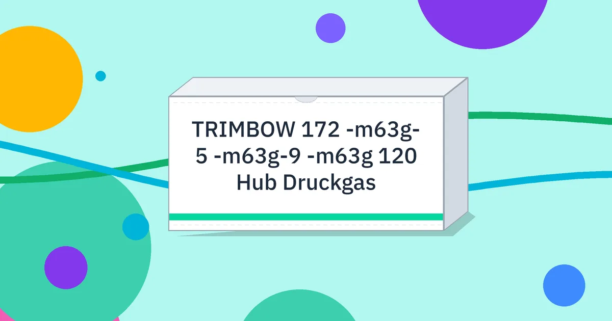 Symbolbild: Packung mit der Aufschrift TRIMBOW 172 -m63g-5 -m63g-9 -m63g 120 Hub Druckgas (PZN 16868031) – Verfügbarkeit und Bezug in Apotheken in Frankfurt am Main