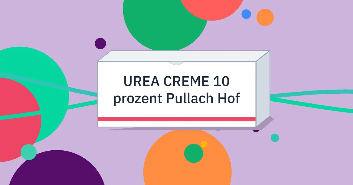 Symbolbild: Packung mit der Aufschrift UREA CREME 10 prozent Pullach Hof (PZN 16204288) – Verfügbarkeit und Bezug in Apotheken in Frankfurt am Main