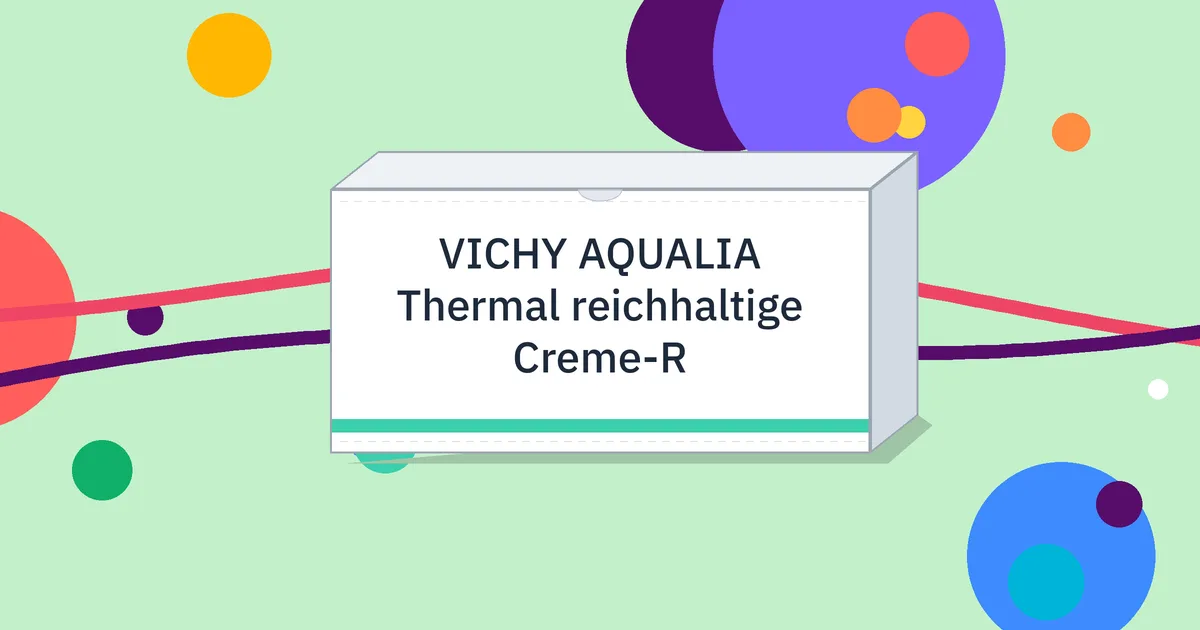 Symbolbild: Packung mit der Aufschrift VICHY AQUALIA Thermal reichhaltige Creme-R (PZN 13909976) – Verfügbarkeit und Bezug in Apotheken in Frankfurt am Main