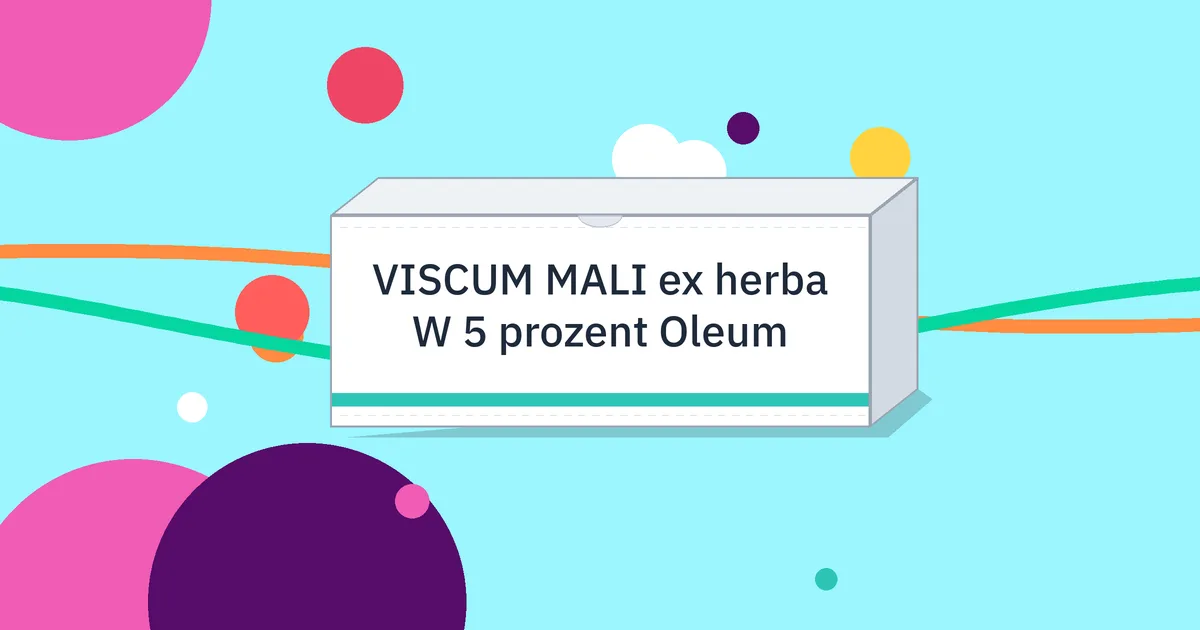 Symbolbild: Packung mit der Aufschrift VISCUM MALI ex herba W 5 prozent Oleum (PZN 02088909) – Verfügbarkeit und Bezug in Apotheken in Frankfurt am Main
