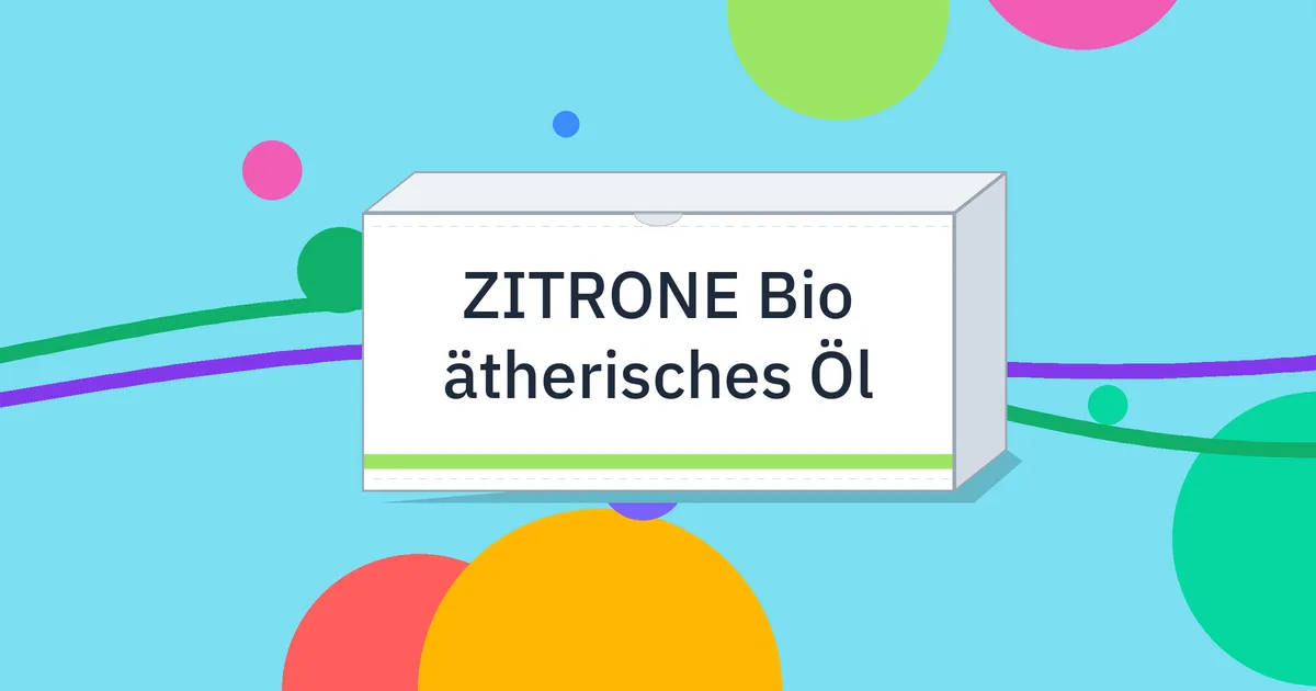 Symbolbild: Packung mit der Aufschrift ZITRONE Bio ätherisches Öl (PZN 16022104) – Verfügbarkeit und Bezug in Apotheken in Frankfurt am Main