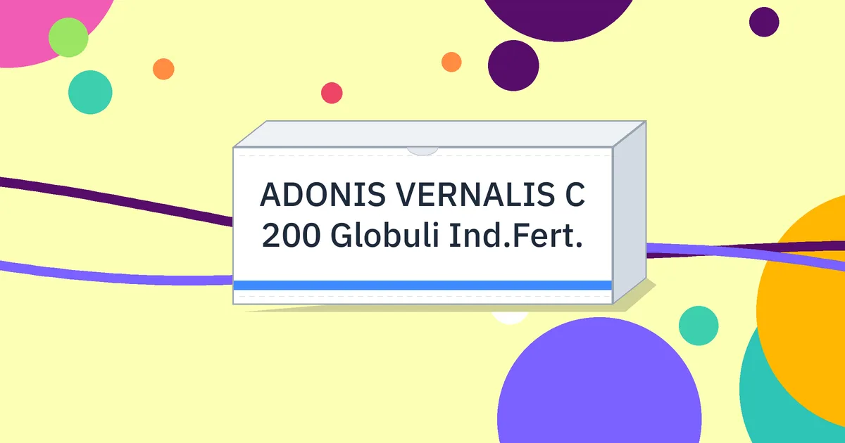 Symbolbild: Packung mit der Aufschrift ADONIS VERNALIS C 200 Globuli Ind.Fert. (PZN 17754832) – Verfügbarkeit und Bezug in Apotheken in Frankfurt am Main