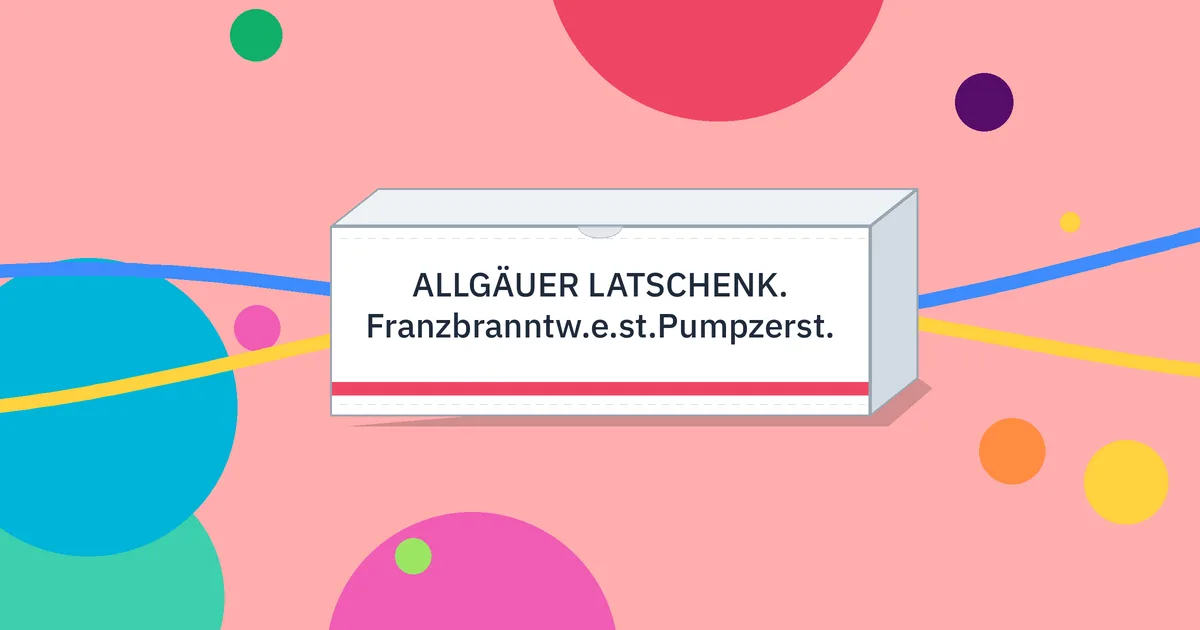 Symbolbild: Packung mit der Aufschrift ALLGÄUER LATSCHENK. Franzbranntw.e.st.Pumpzerst. (PZN 03821329) – Verfügbarkeit und Bezug in Apotheken in Frankfurt am Main