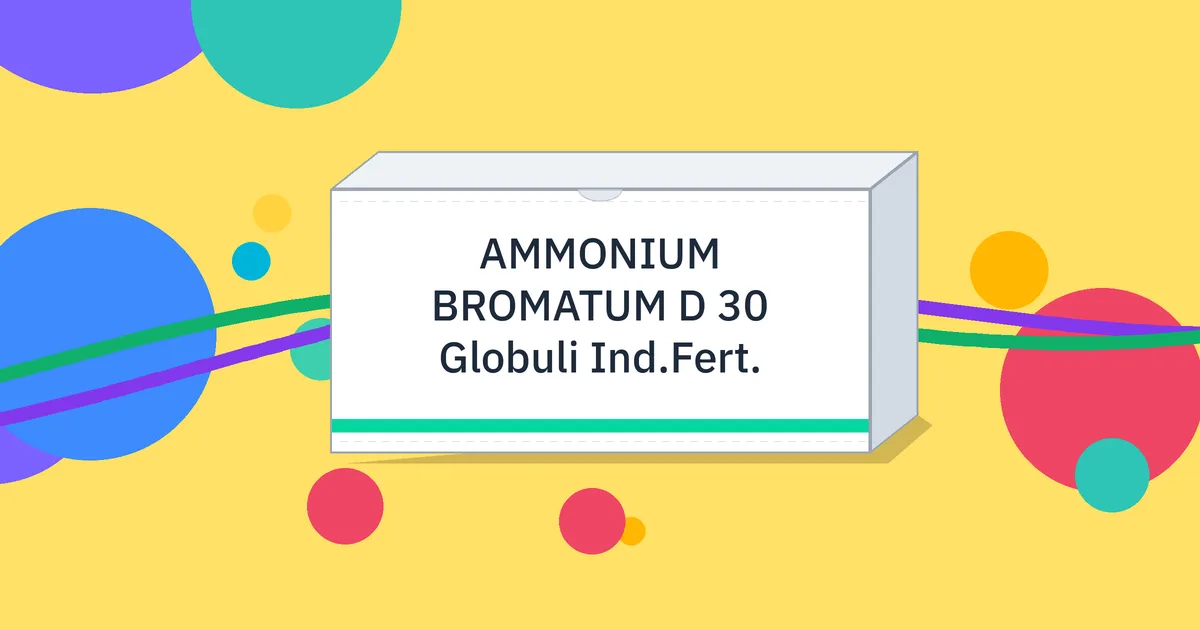 Symbolbild: Packung mit der Aufschrift AMMONIUM BROMATUM D 30 Globuli Ind.Fert. (PZN 17718380) – Verfügbarkeit und Bezug in Apotheken in Frankfurt am Main