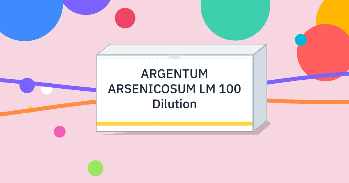 Symbolbild: Packung mit der Aufschrift ARGENTUM ARSENICOSUM LM 100 Dilution (PZN 12767184) – Verfügbarkeit und Bezug in Apotheken in Frankfurt am Main