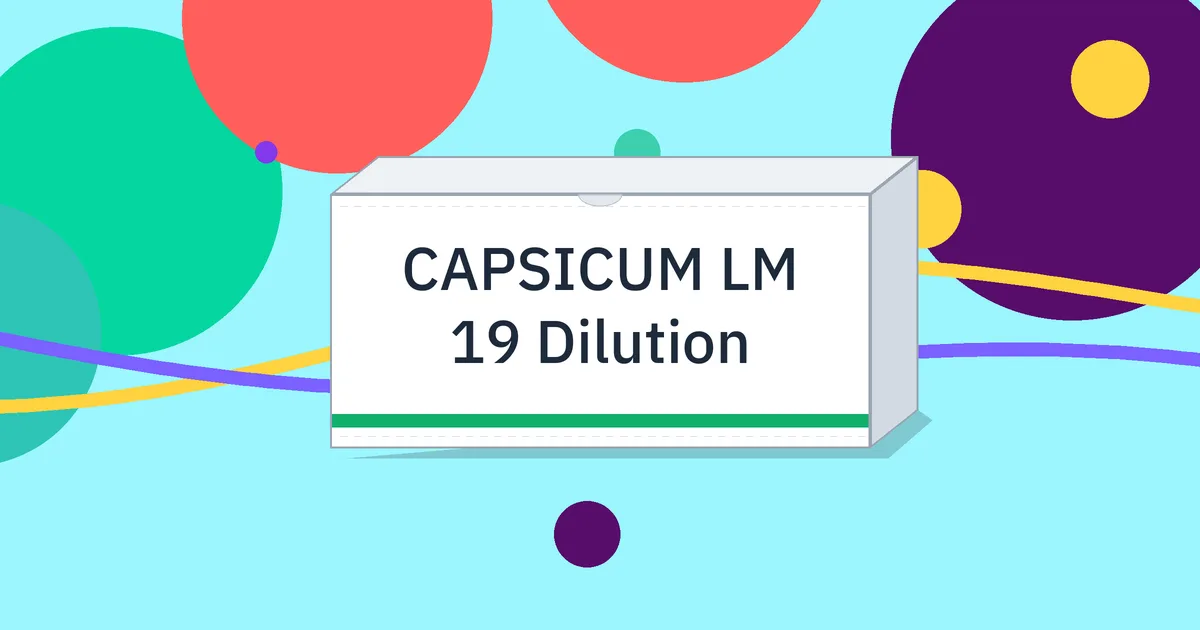 Symbolbild: Packung mit der Aufschrift CAPSICUM LM 19 Dilution (PZN 12808701) – Verfügbarkeit und Bezug in Apotheken in Frankfurt am Main