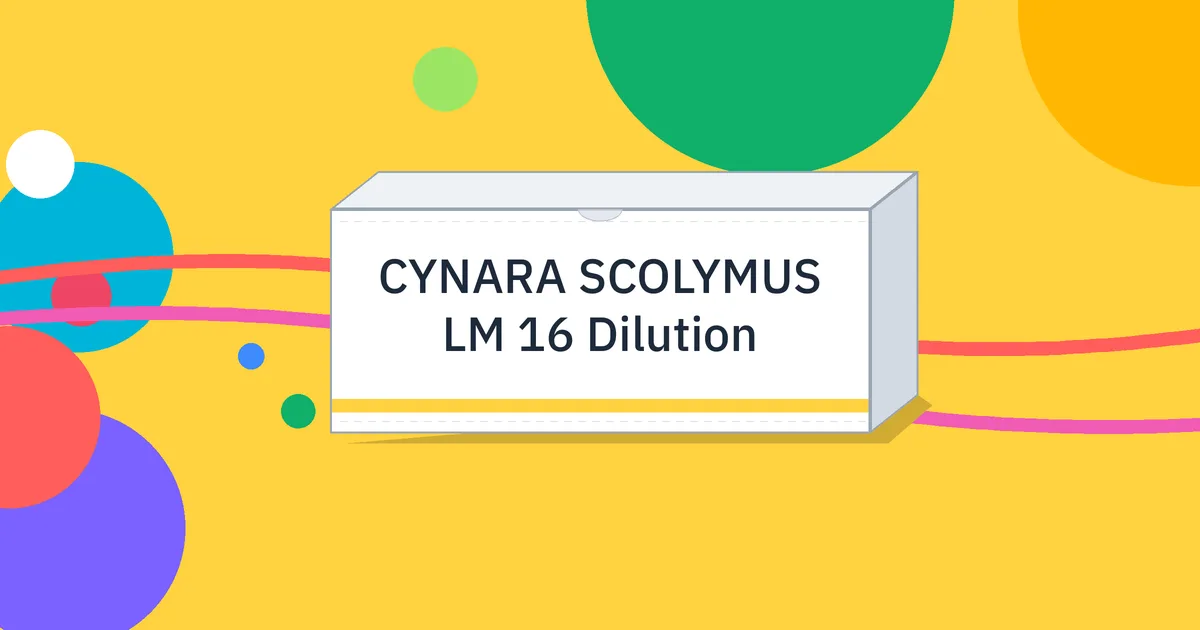 Symbolbild: Packung mit der Aufschrift CYNARA SCOLYMUS LM 16 Dilution (PZN 13459622) – Verfügbarkeit und Bezug in Apotheken in Frankfurt am Main