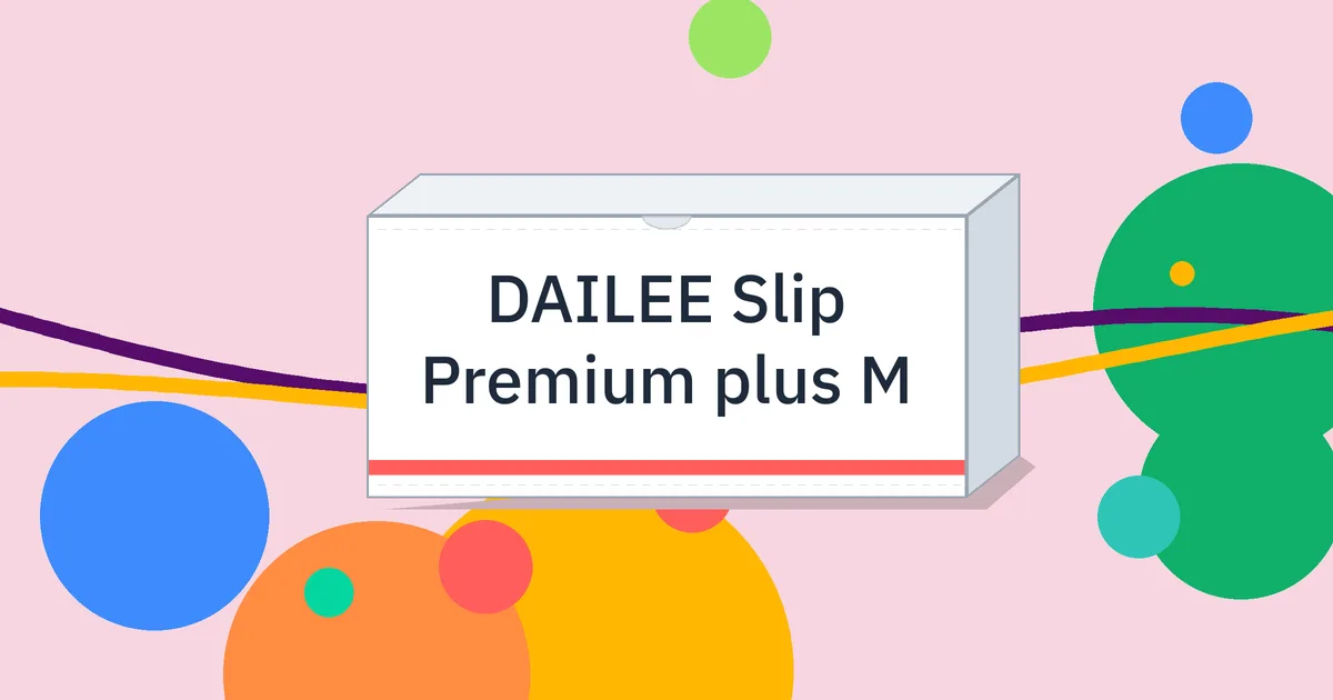 Symbolbild: Packung mit der Aufschrift DAILEE Slip Premium plus M (PZN 18114307) – Verfügbarkeit und Bezug in Apotheken in Frankfurt am Main