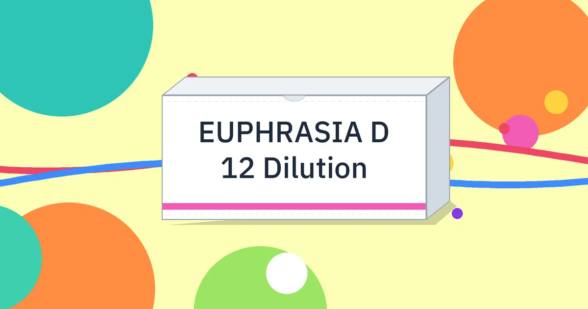 Symbolbild: Packung mit der Aufschrift EUPHRASIA D 12 Dilution (PZN 02613623) – Verfügbarkeit und Bezug in Apotheken in Frankfurt am Main