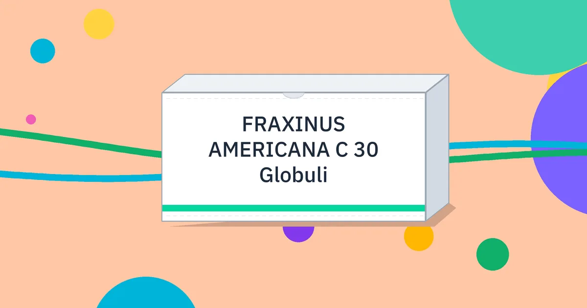 Symbolbild: Packung mit der Aufschrift FRAXINUS AMERICANA C 30 Globuli (PZN 16691064) – Verfügbarkeit und Bezug in Apotheken in Frankfurt am Main