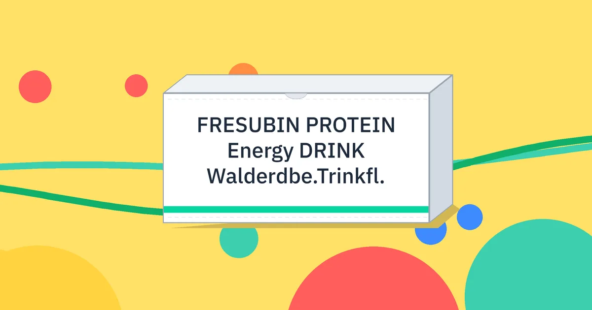 Symbolbild: Packung mit der Aufschrift FRESUBIN PROTEIN Energy DRINK Walderdbe.Trinkfl. (PZN 18832706) – Verfügbarkeit und Bezug in Apotheken in Frankfurt am Main