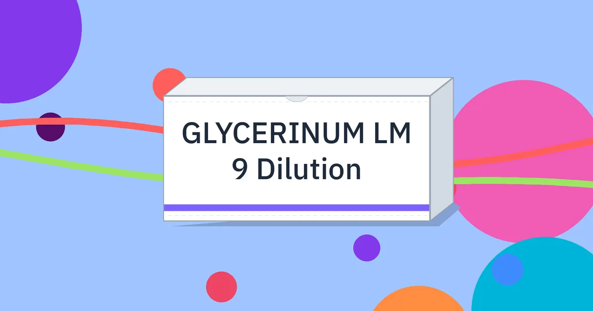 Symbolbild: Packung mit der Aufschrift GLYCERINUM LM 9 Dilution (PZN 12880302) – Verfügbarkeit und Bezug in Apotheken in Frankfurt am Main