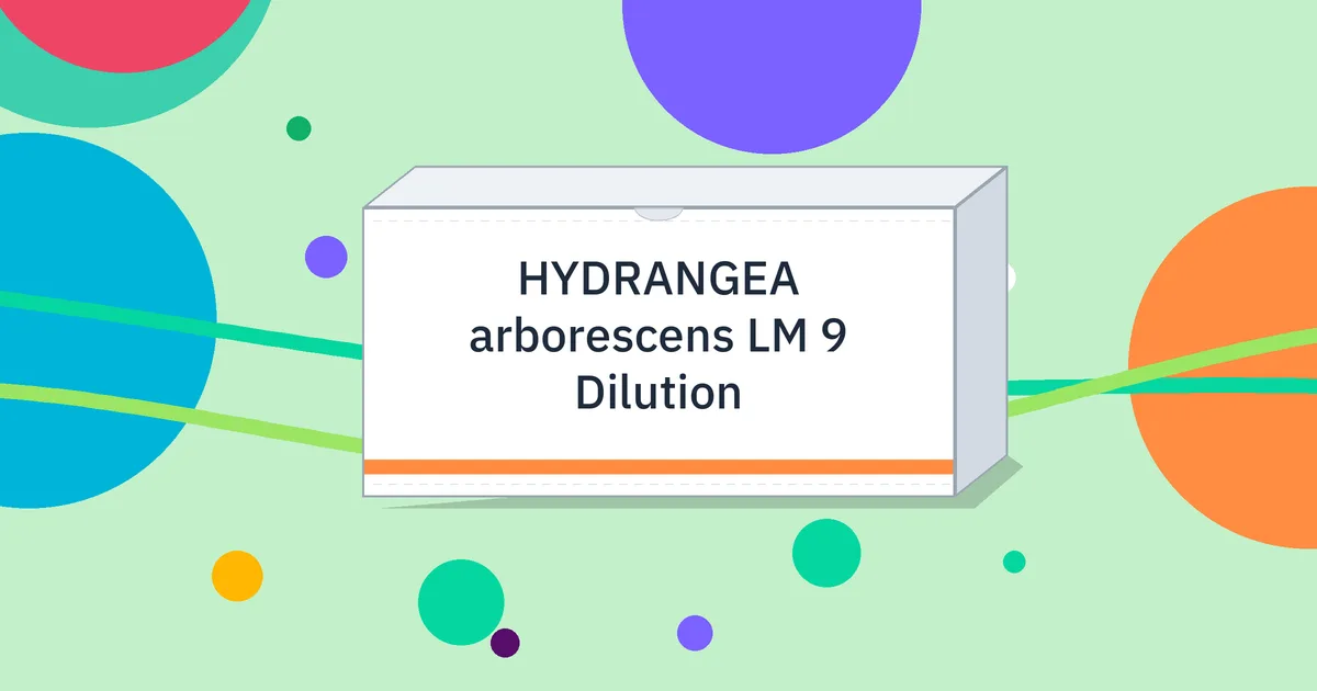 Symbolbild: Packung mit der Aufschrift HYDRANGEA arborescens LM 9 Dilution (PZN 13556271) – Verfügbarkeit und Bezug in Apotheken in Frankfurt am Main