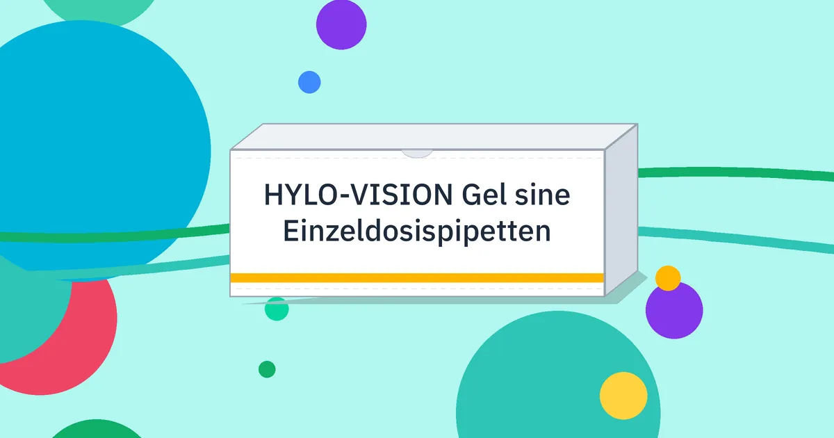 Symbolbild: Packung mit der Aufschrift HYLO-VISION Gel sine Einzeldosispipetten (PZN 04522014) – Verfügbarkeit und Bezug in Apotheken in Frankfurt am Main