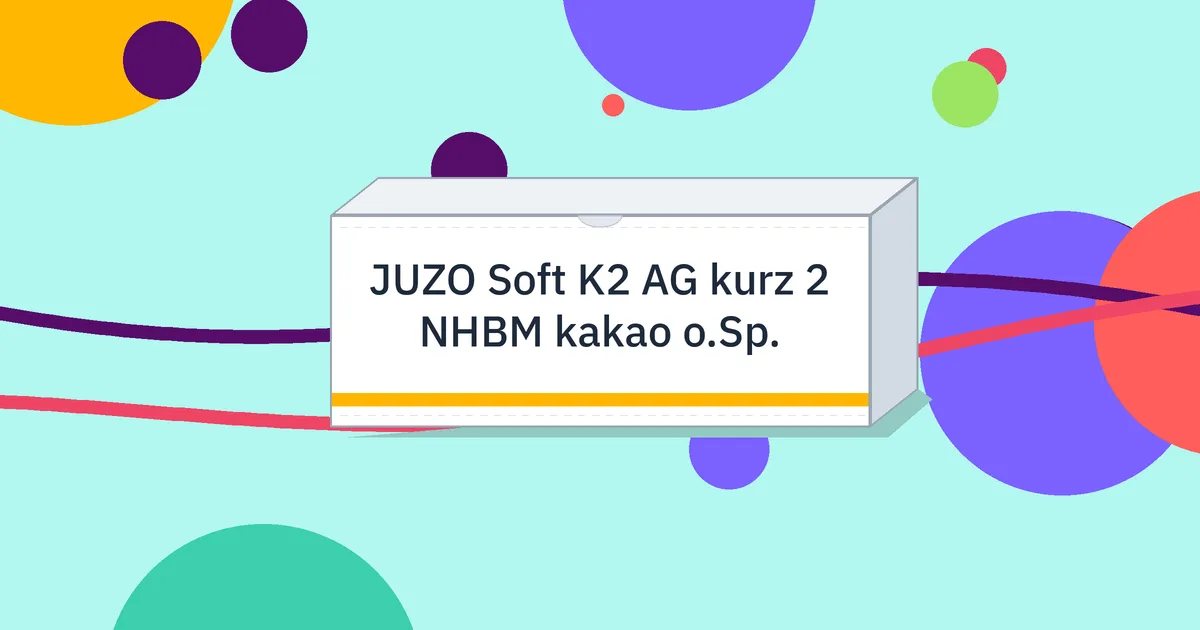 Symbolbild: Packung mit der Aufschrift JUZO Soft K2 AG kurz 2 NHBM kakao o.Sp. (PZN 14998083) – Verfügbarkeit und Bezug in Apotheken in Frankfurt am Main
