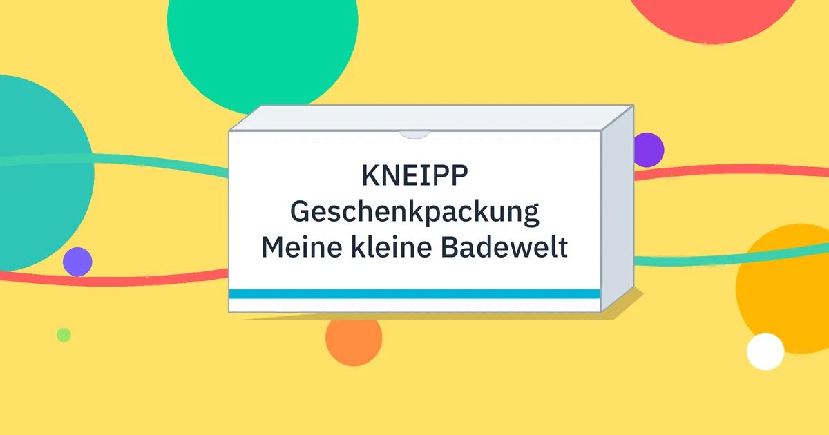 Symbolbild: Packung mit der Aufschrift KNEIPP Geschenkpackung Meine kleine Badewelt (PZN 14179681) – Verfügbarkeit und Bezug in Apotheken in Frankfurt am Main