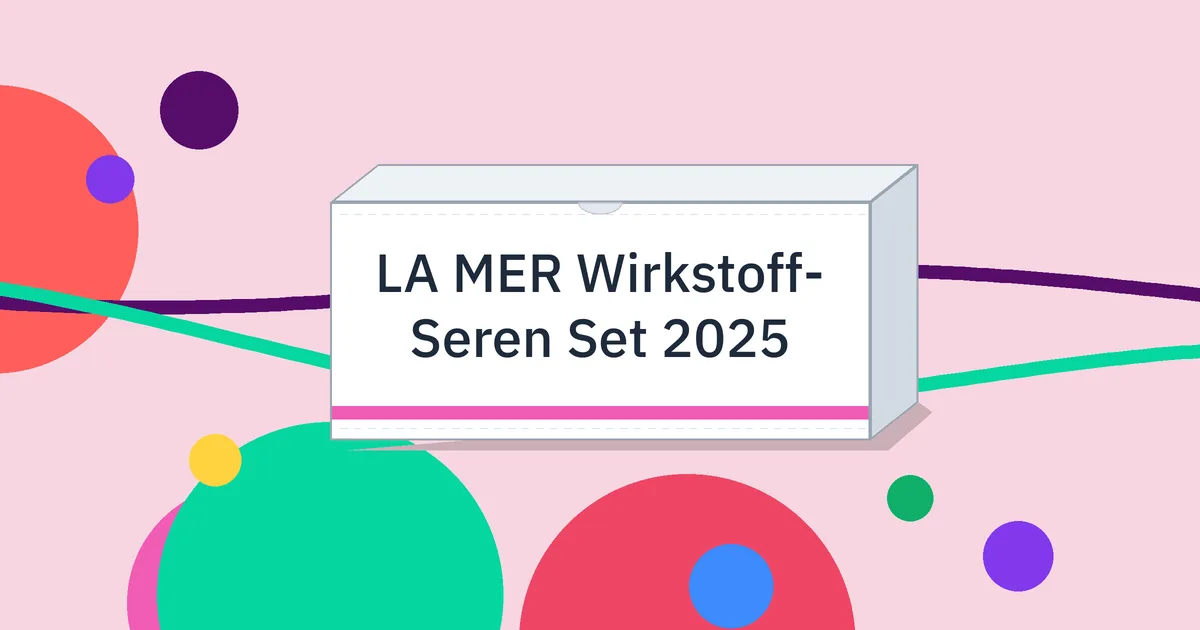 Symbolbild: Packung mit der Aufschrift LA MER Wirkstoff-Seren Set 2025 (PZN 20092990) – Verfügbarkeit und Bezug in Apotheken in Frankfurt am Main