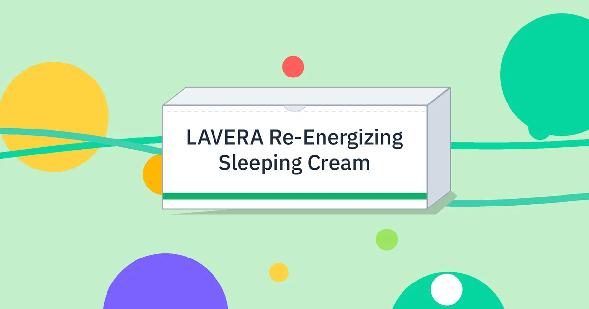 Symbolbild: Packung mit der Aufschrift LAVERA Re-Energizing Sleeping Cream (PZN 18798530) – Verfügbarkeit und Bezug in Apotheken in Frankfurt am Main