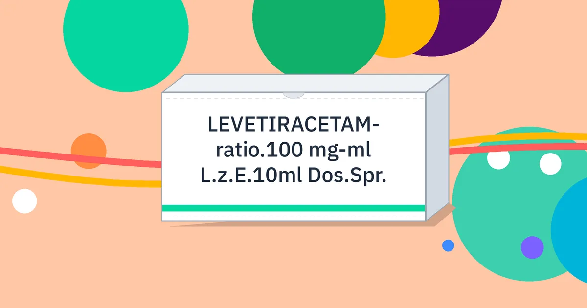 Symbolbild: Packung mit der Aufschrift LEVETIRACETAM-ratio.100 mg-ml L.z.E.10ml Dos.Spr. (PZN 19985866) – Verfügbarkeit und Bezug in Apotheken in Frankfurt am Main