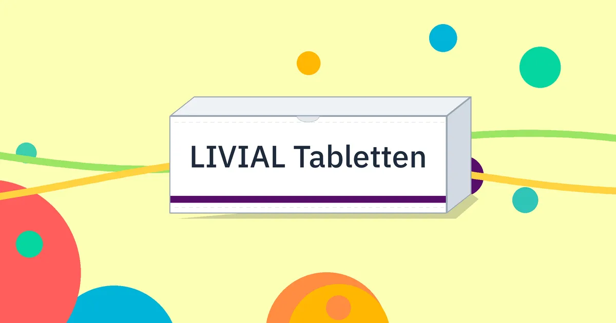 Symbolbild: Packung mit der Aufschrift LIVIAL Tabletten (PZN 01918757) – Verfügbarkeit und Bezug in Apotheken in Frankfurt am Main