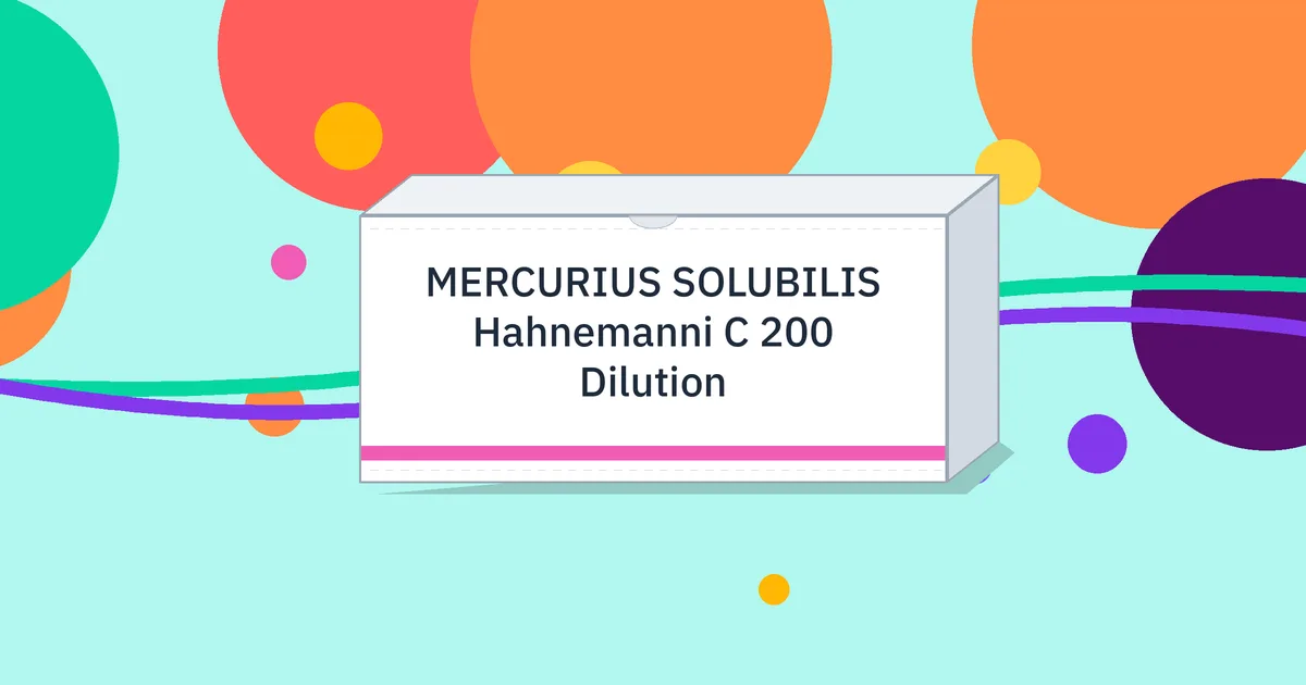 Symbolbild: Packung mit der Aufschrift MERCURIUS SOLUBILIS Hahnemanni C 200 Dilution (PZN 07174329) – Verfügbarkeit und Bezug in Apotheken in Frankfurt am Main