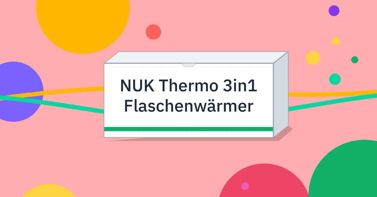 Symbolbild: Packung mit der Aufschrift NUK Thermo 3in1 Flaschenwärmer (PZN 11538429) – Verfügbarkeit und Bezug in Apotheken in Frankfurt am Main