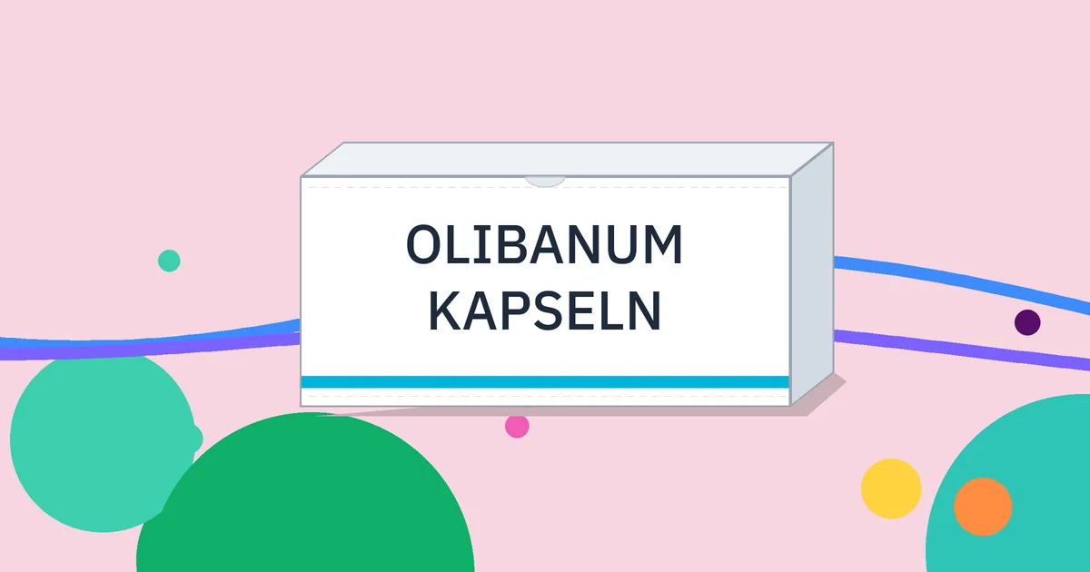Symbolbild: Packung mit der Aufschrift OLIBANUM KAPSELN (PZN 01099928) – Verfügbarkeit und Bezug in Apotheken in Frankfurt am Main