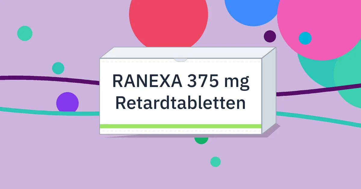 Symbolbild: Packung mit der Aufschrift RANEXA 375 mg Retardtabletten (PZN 18778237) – Verfügbarkeit und Bezug in Apotheken in Frankfurt am Main