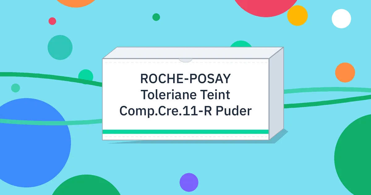Symbolbild: Packung mit der Aufschrift ROCHE-POSAY Toleriane Teint Comp.Cre.11-R Puder (PZN 09074879) – Verfügbarkeit und Bezug in Apotheken in Frankfurt am Main