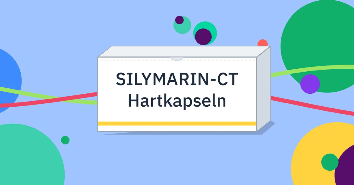Symbolbild: Packung mit der Aufschrift SILYMARIN-CT Hartkapseln (PZN 04191304) – Verfügbarkeit und Bezug in Apotheken in Frankfurt am Main