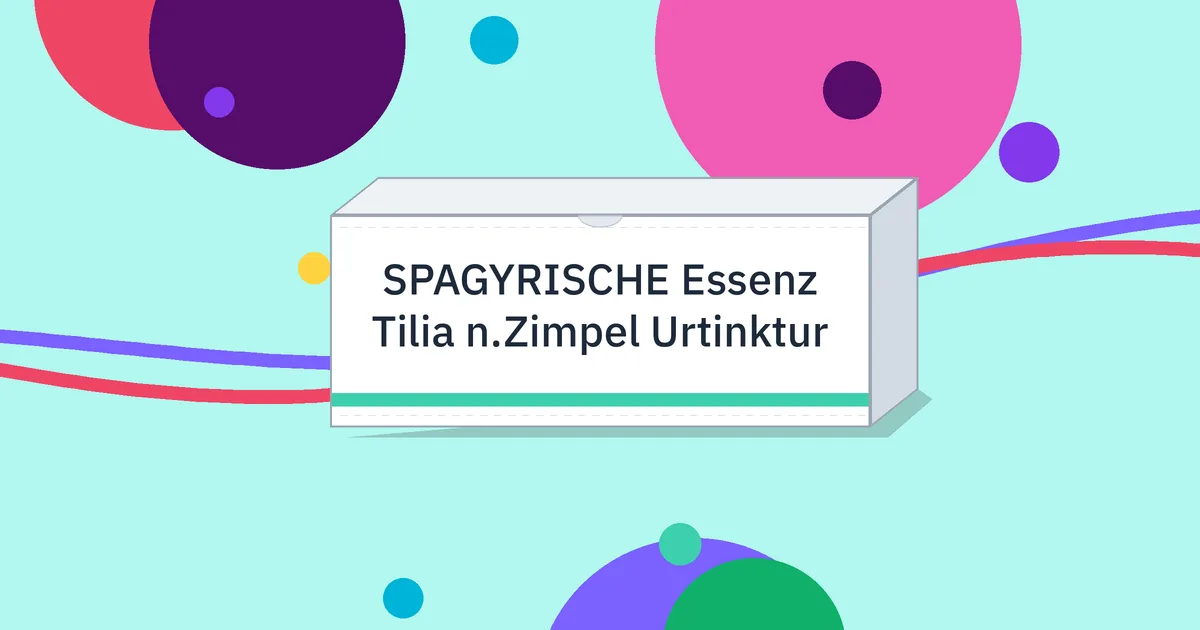 Symbolbild: Packung mit der Aufschrift SPAGYRISCHE Essenz Tilia n.Zimpel Urtinktur (PZN 03212760) – Verfügbarkeit und Bezug in Apotheken in Frankfurt am Main