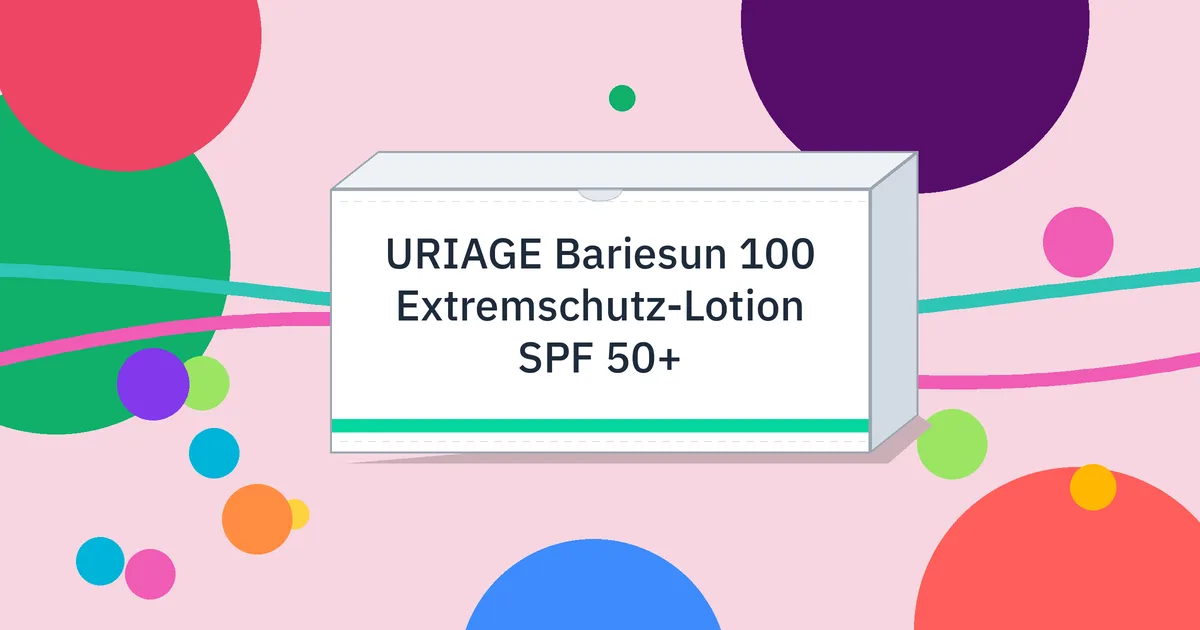 Symbolbild: Packung mit der Aufschrift URIAGE Bariesun 100 Extremschutz-Lotion SPF 50+ (PZN 17182815) – Verfügbarkeit und Bezug in Apotheken in Frankfurt am Main