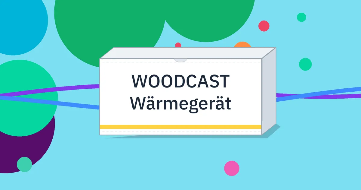Symbolbild: Packung mit der Aufschrift WOODCAST Wärmegerät (PZN 03633958) – Verfügbarkeit und Bezug in Apotheken in Frankfurt am Main