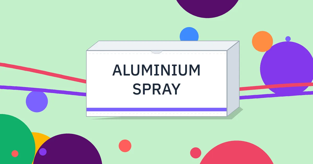 Symbolbild: Packung mit der Aufschrift ALUMINIUM SPRAY (PZN 03691157) – Verfügbarkeit und Bezug in Apotheken in Frankfurt am Main