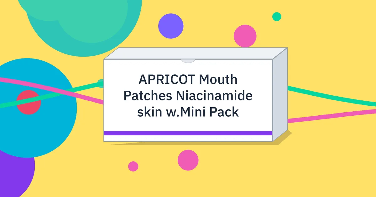 Symbolbild: Packung mit der Aufschrift APRICOT Mouth Patches Niacinamide skin w.Mini Pack (PZN 20052068) – Verfügbarkeit und Bezug in Apotheken in Frankfurt am Main