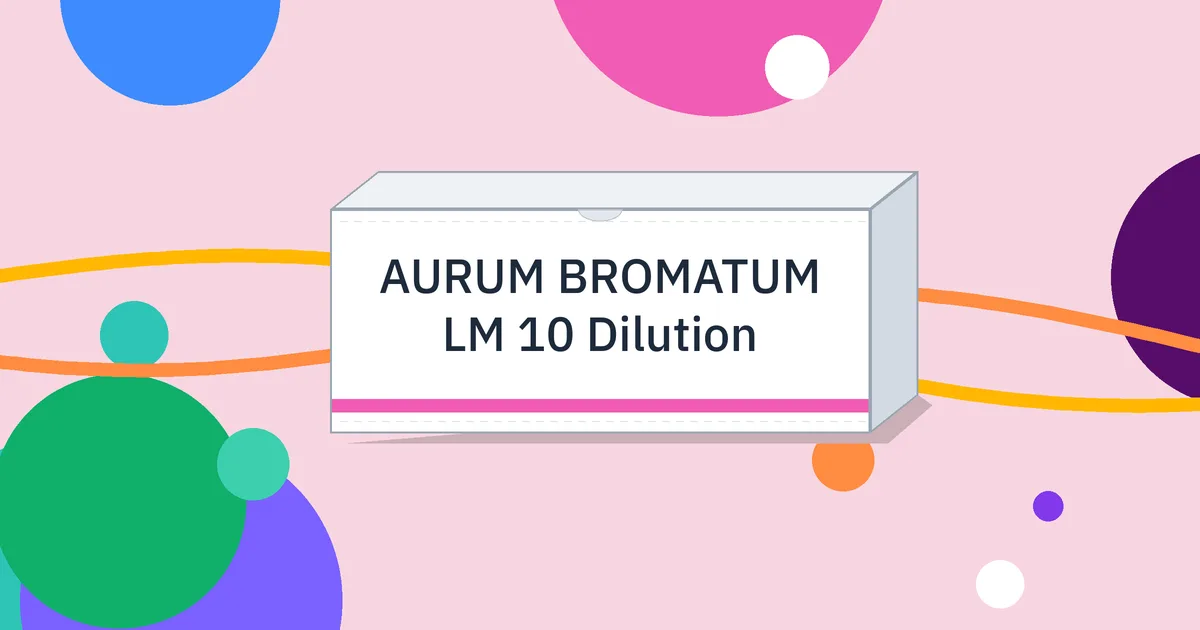 Symbolbild: Packung mit der Aufschrift AURUM BROMATUM LM 10 Dilution (PZN 12783740) – Verfügbarkeit und Bezug in Apotheken in Frankfurt am Main