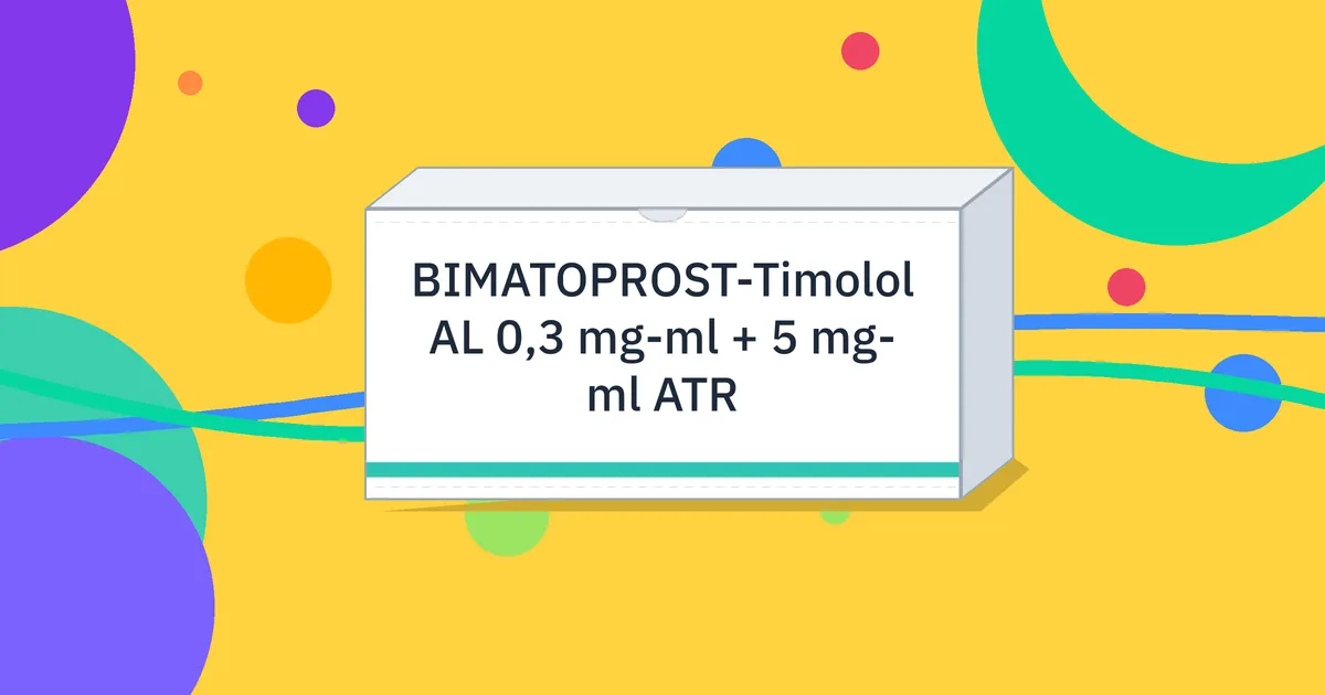 Symbolbild: Packung mit der Aufschrift BIMATOPROST-Timolol AL 0,3 mg-ml + 5 mg-ml ATR (PZN 13719307) – Verfügbarkeit und Bezug in Apotheken in Frankfurt am Main